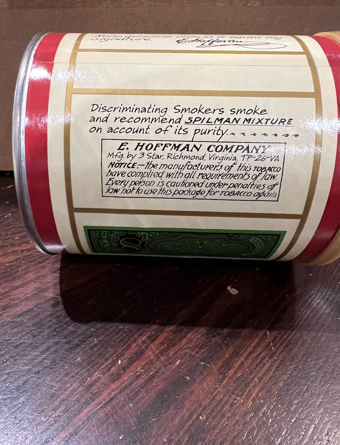 Auction #55098 [AmbersTins] | TinBids.com