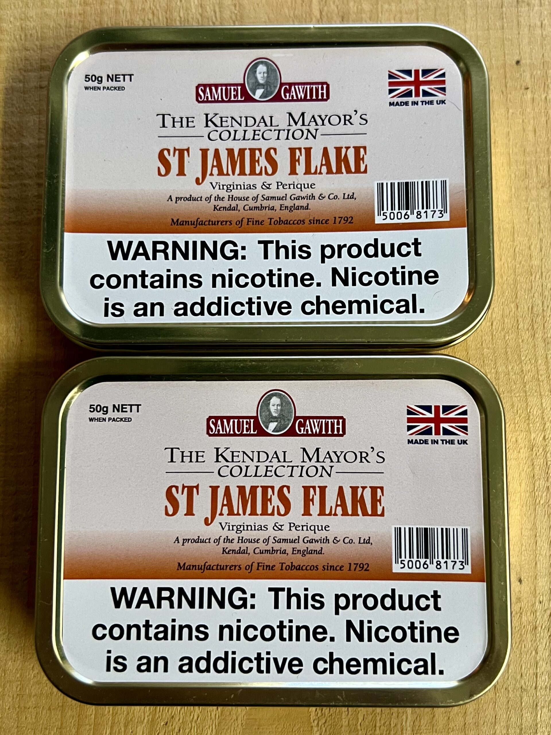 Auction #57802 [Wacko-4-Tobacco] | TinBids.com