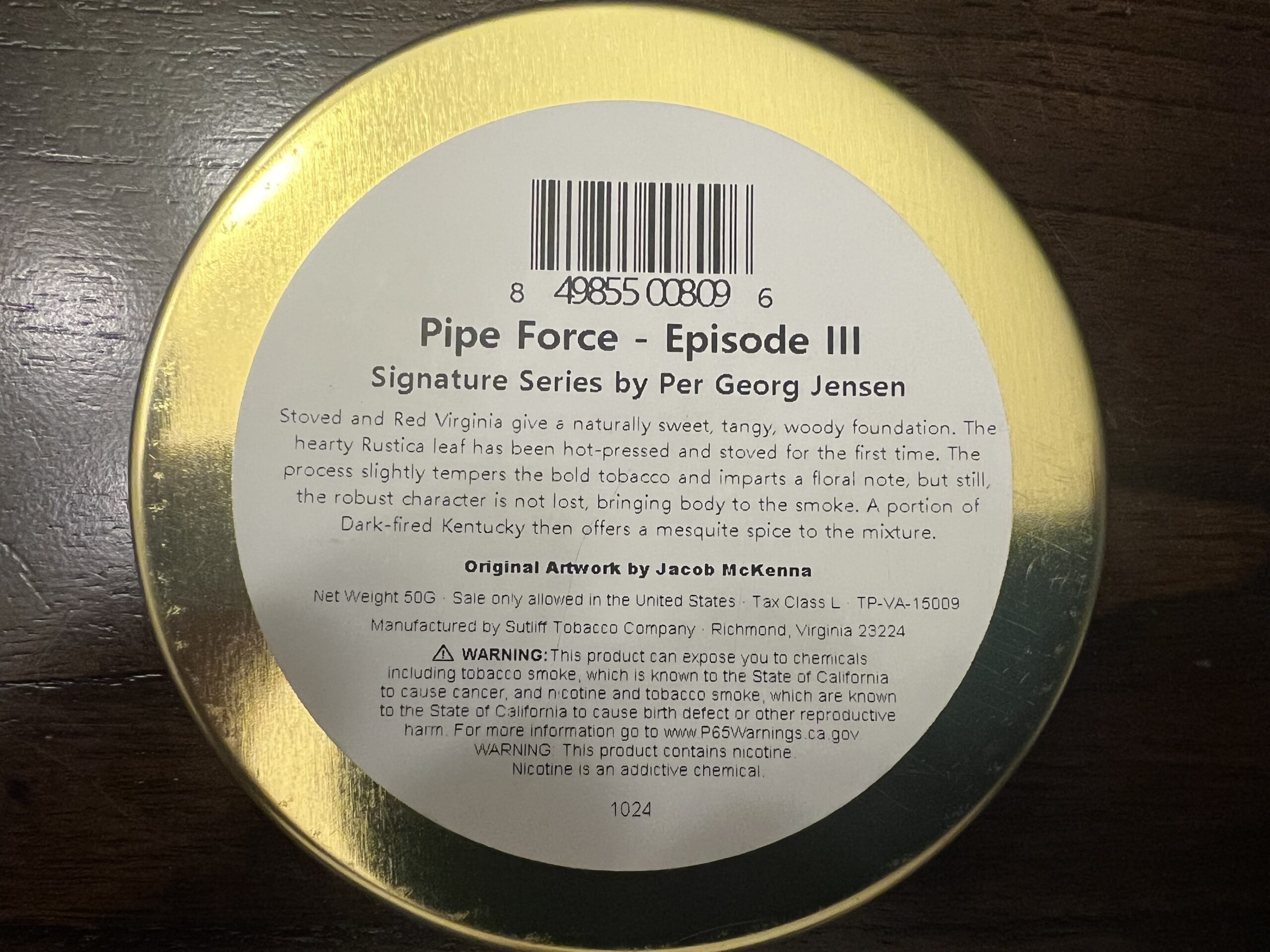 Auction #81270 [Pipes24921] | TinBids.com